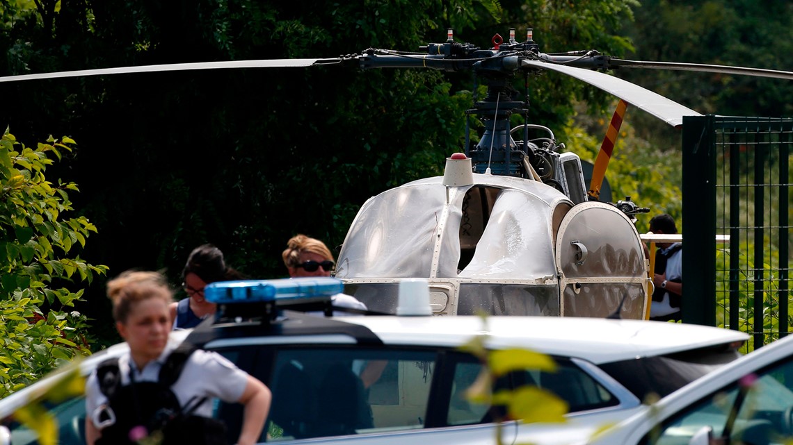 French convict escapes from prison using a helicopter | 9news.com
