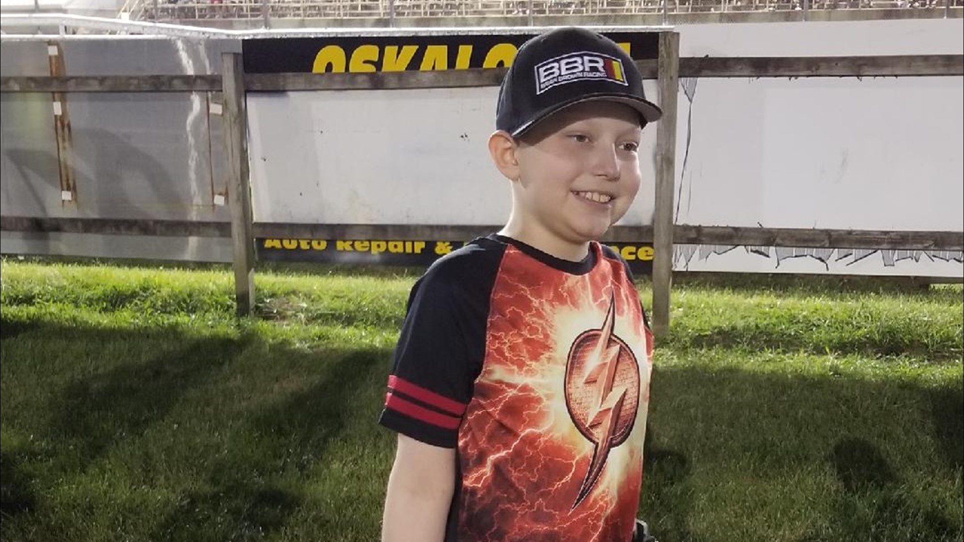 An 11-year-old boy dying from leukemia wants racing stickers for his ...
