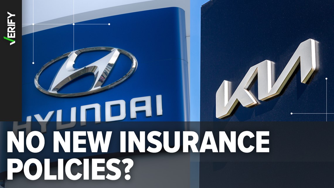 Insurance companies dropping new Kia, Hyundai policies | 9news.com