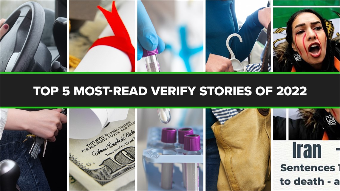 Fact-check 2022: Most-read VERIFY stories | 9news.com