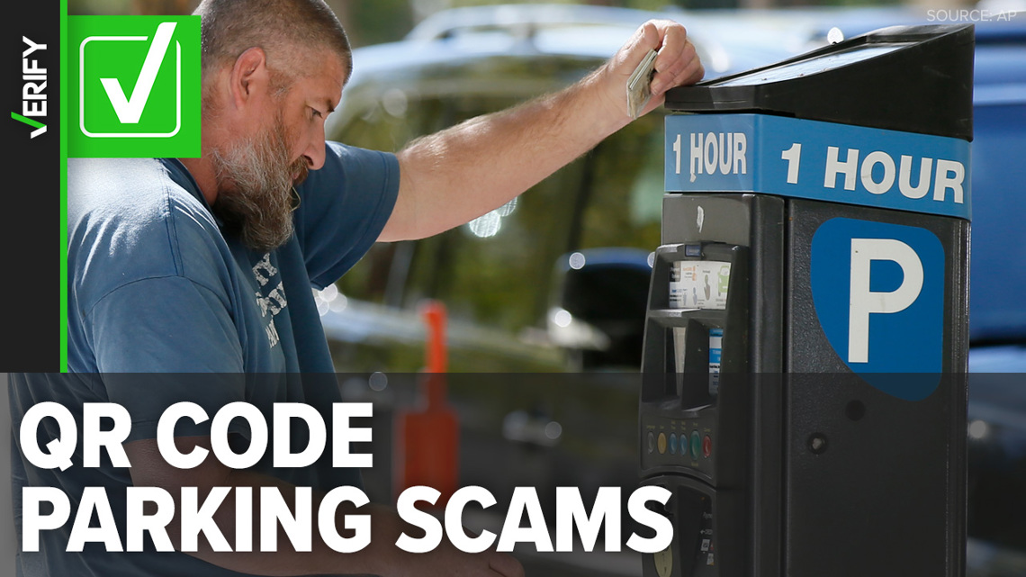 Fake QR codes on parking meters: How to avoid scams | 9news.com