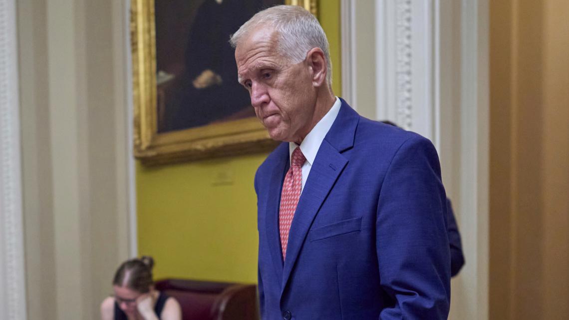 Senator Tillis steps down amid Trump's criticism | 9news.com