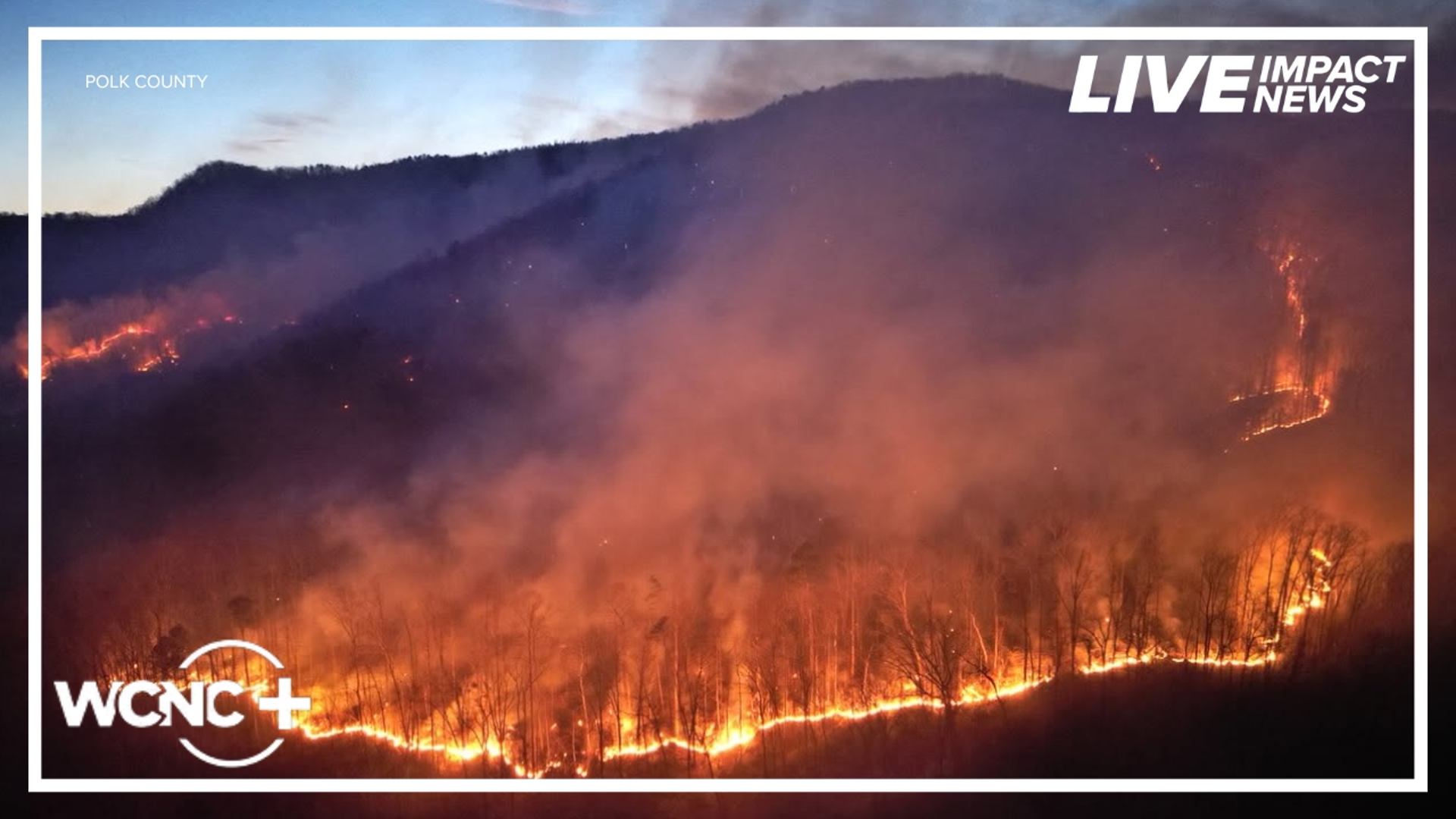State of emergency expanded as western NC wildfires grow larger | 9news.com