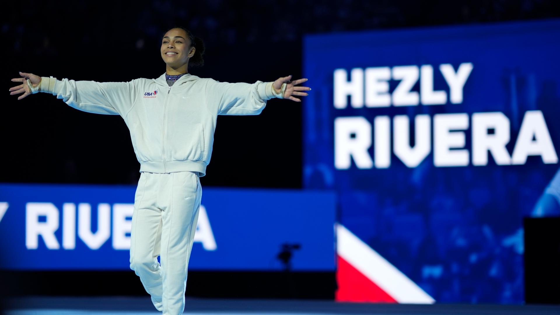 Hezly Rivera: Teen 'underdog' on US Olympic gymnastics team | 9news.com