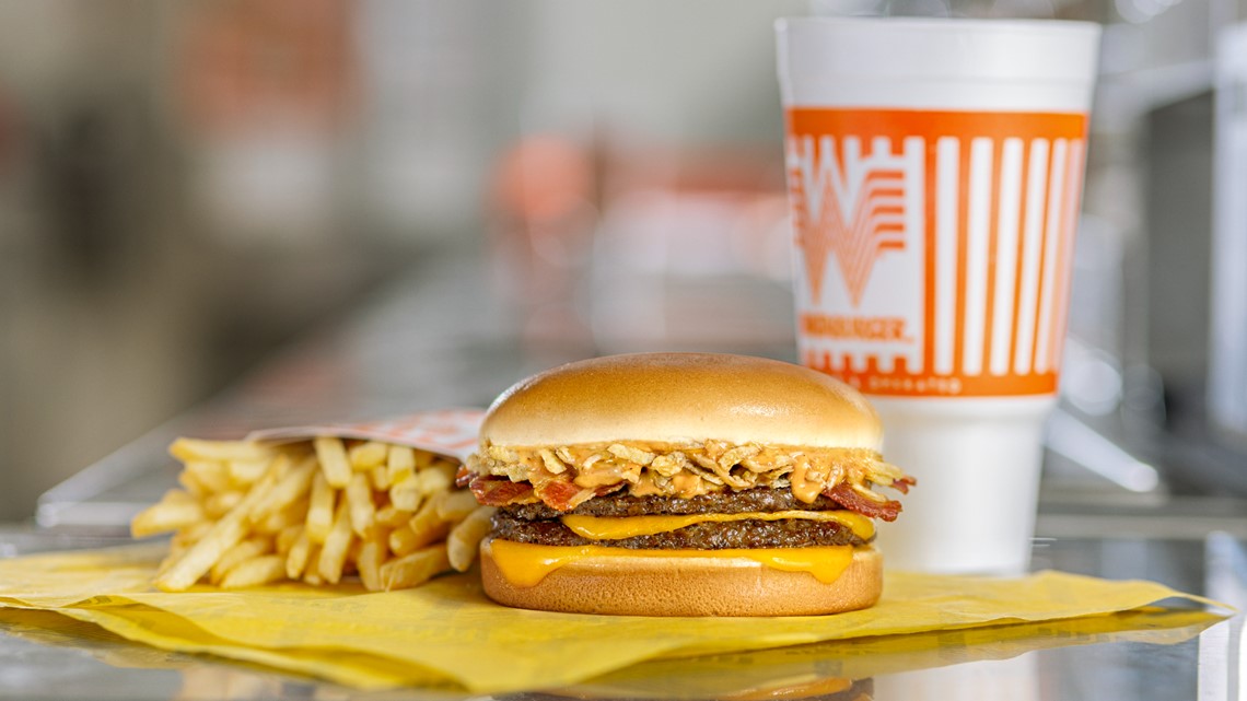Whataburger unveils newest item: Bacon Steakhouse Double | 9news.com