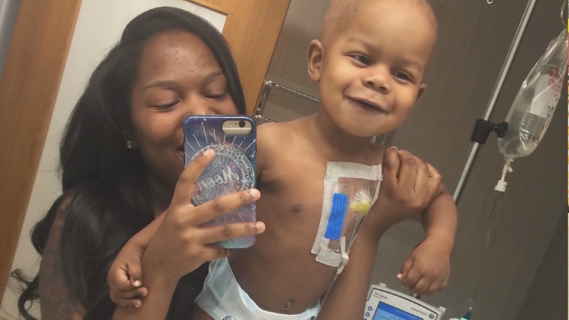 'Miracle' 2-year-old boy celebrates victory over brain cancer | 9news.com