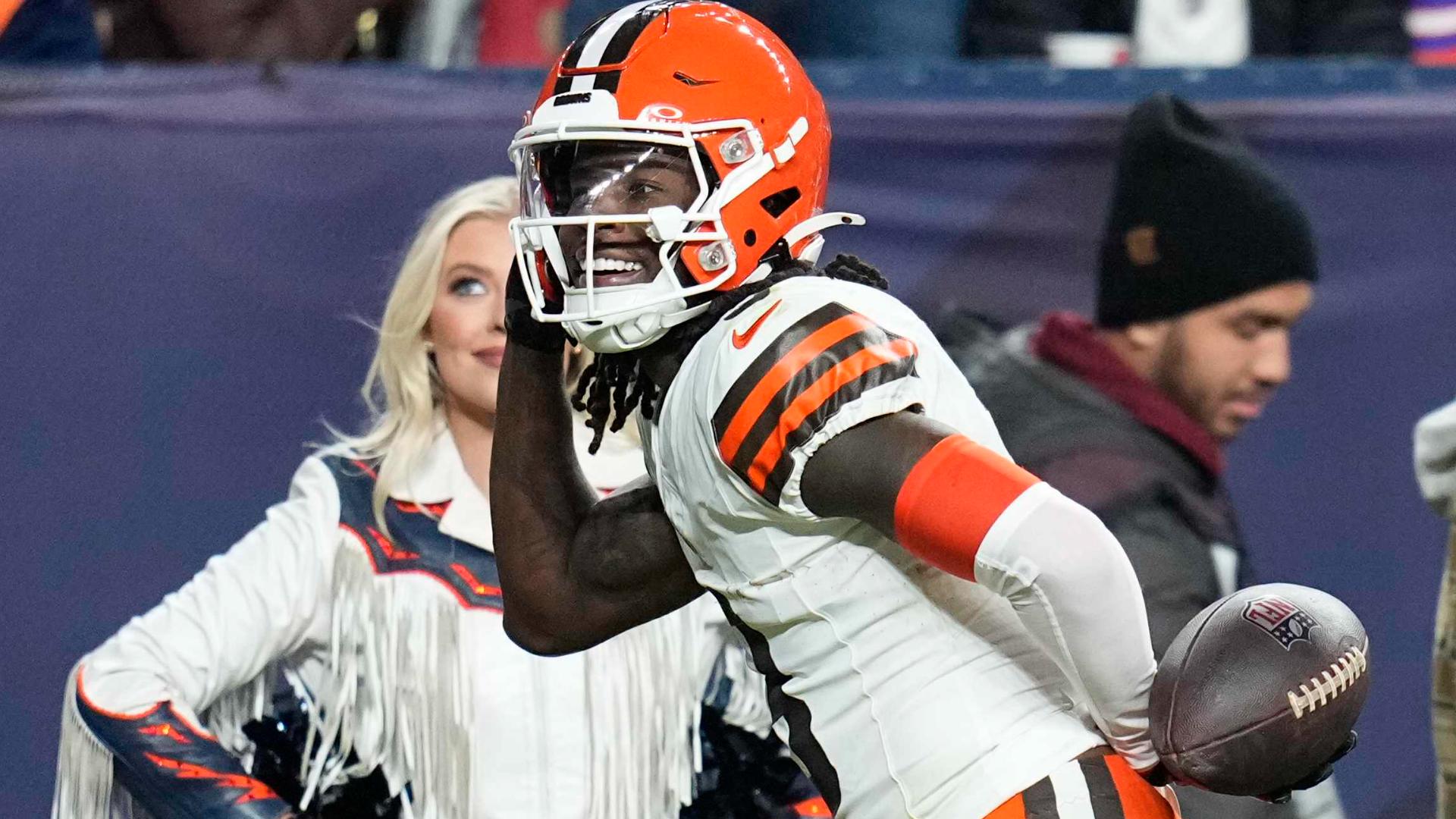 Browns receiver Jerry Jeudy turns in 235-yard performance in return to ...