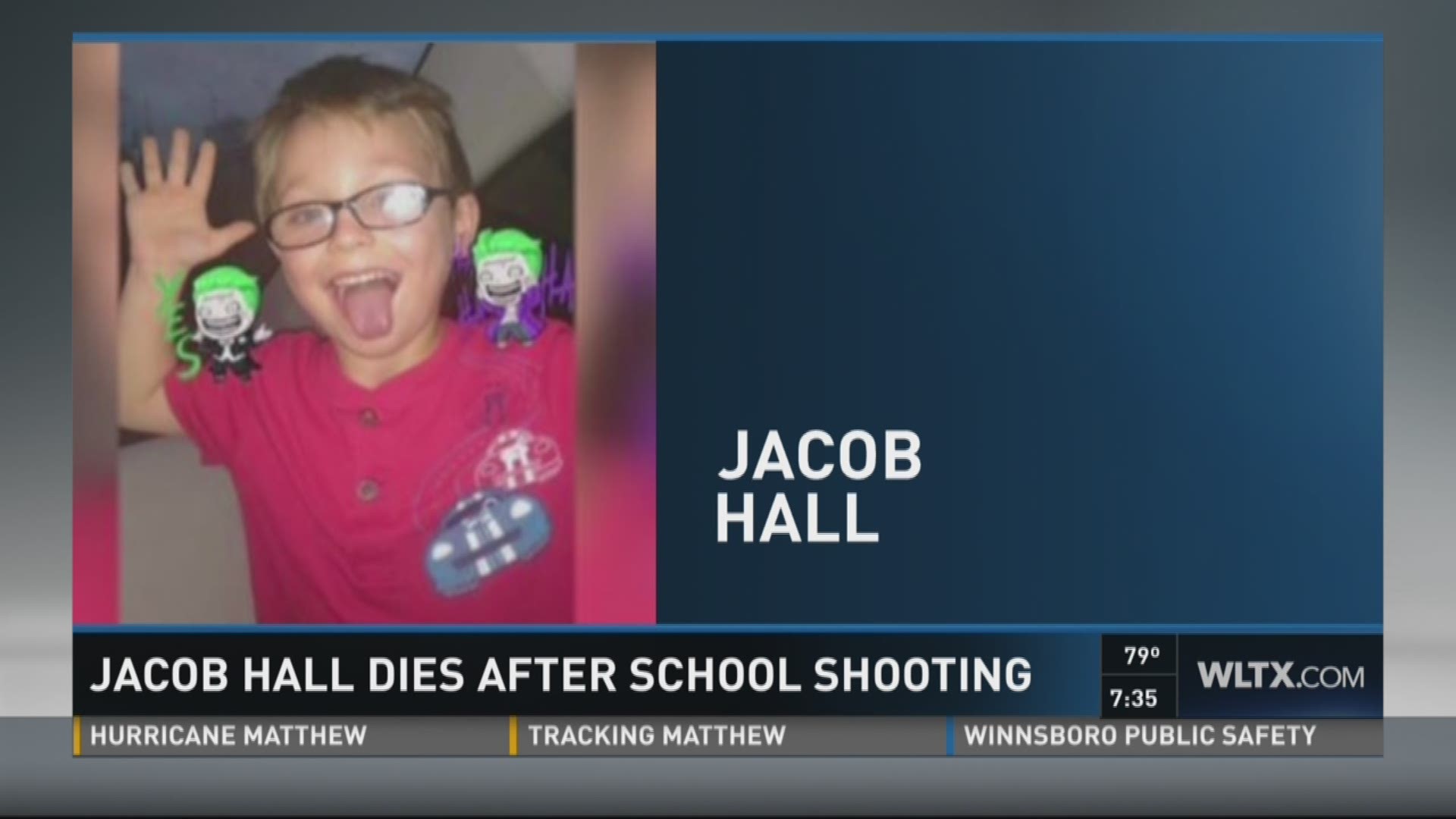 Jacob Hall, Boy Shot at SC School, Dies | 9news.com