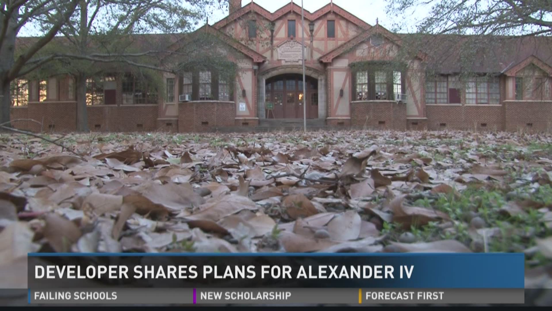 Developer gives more details on restoration of Alexander IV school ...