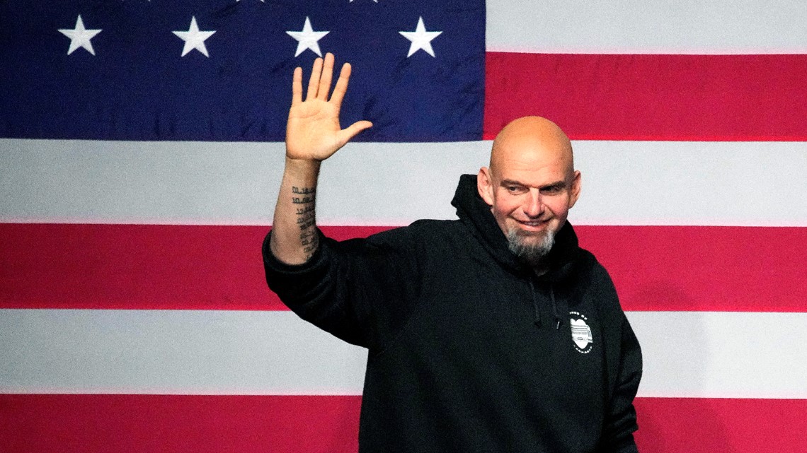 Fetterman draws praise for getting help for mental health | 9news.com