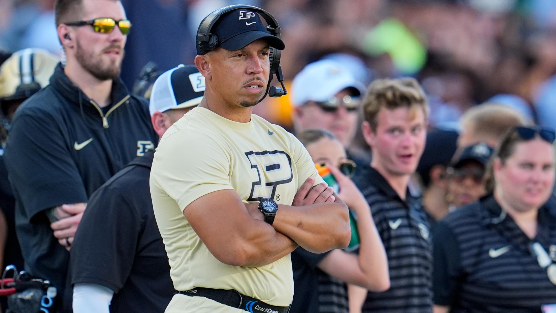 Purdue football fires head coach Ryan Walters | 9news.com