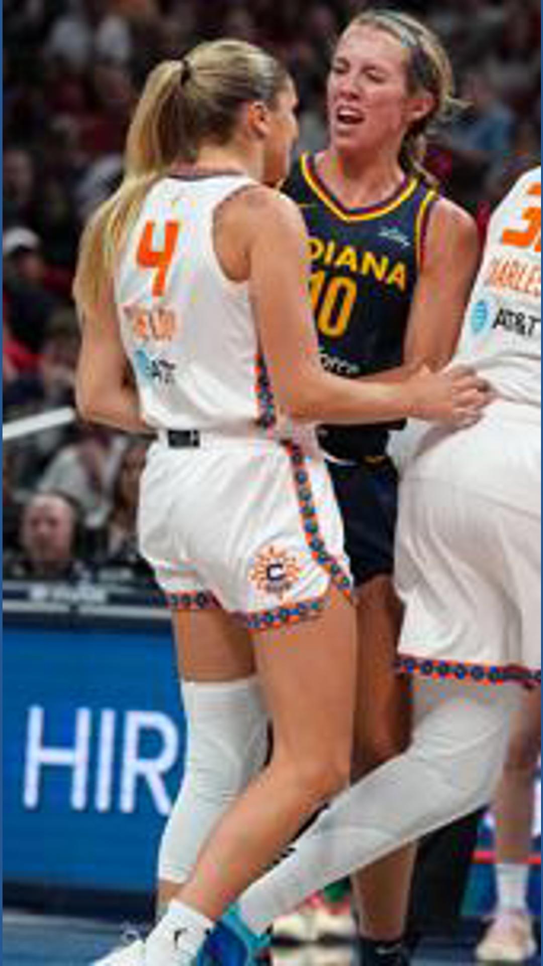 Marina Mabrey's foul on Caitlin Clark upgraded to Flagrant-2 | 9news.com