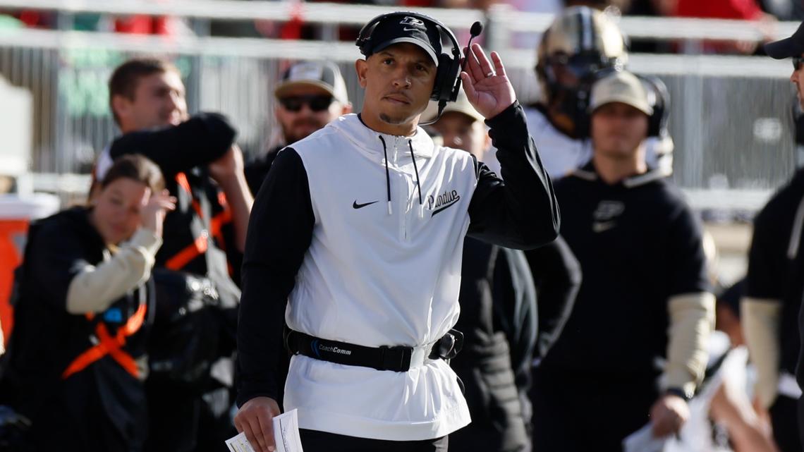 Purdue football fires head coach Ryan Walters | 9news.com