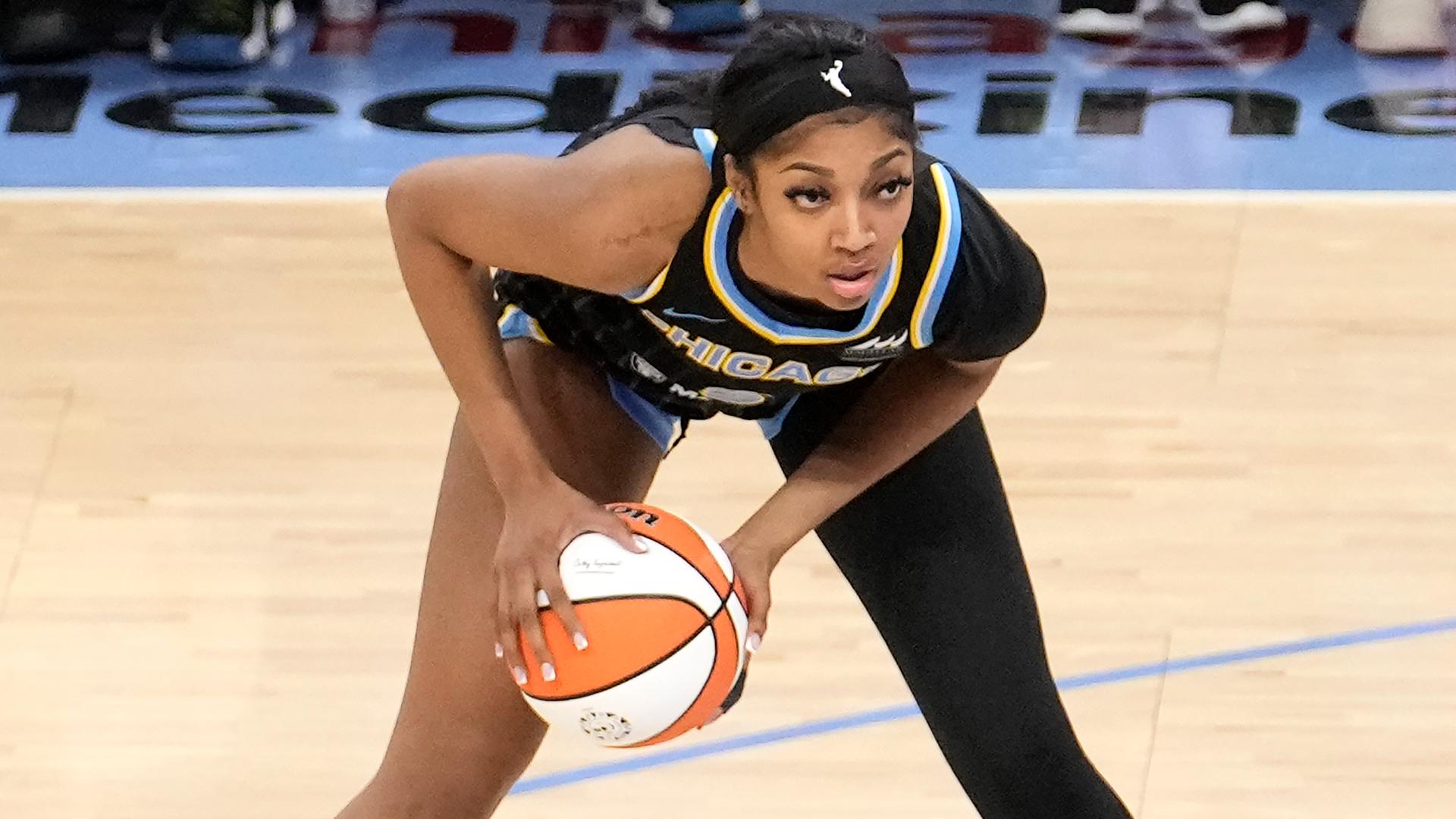 Angel Reese contends she was making basketball play on Caitlin Clark despite flagrant foul call ...