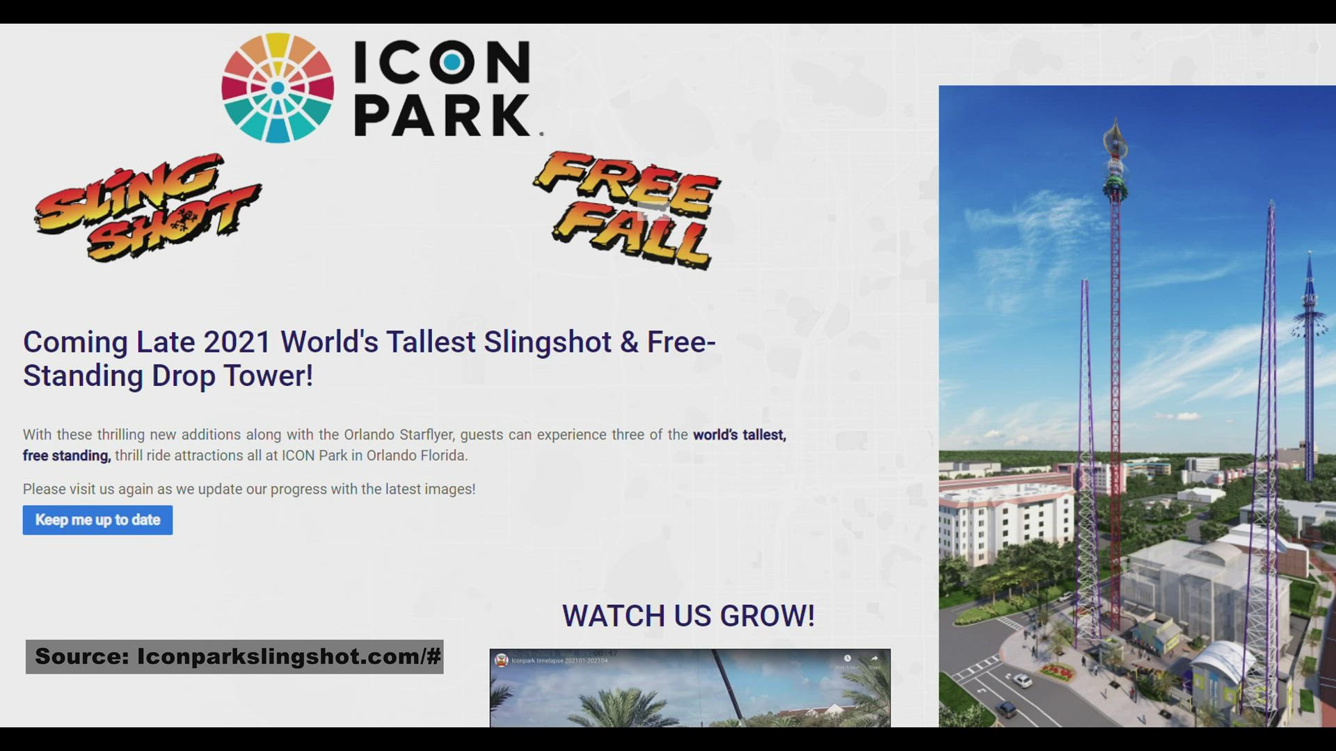 Deputies: Teen dies after falling from Orlando ICON Park ride | 9news.com