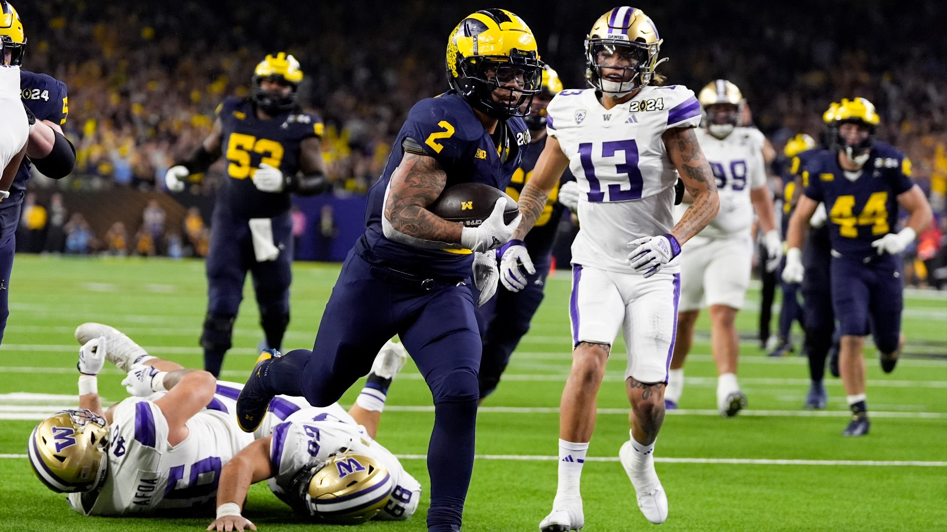 Michigan wins national championship over Washington | 9news.com