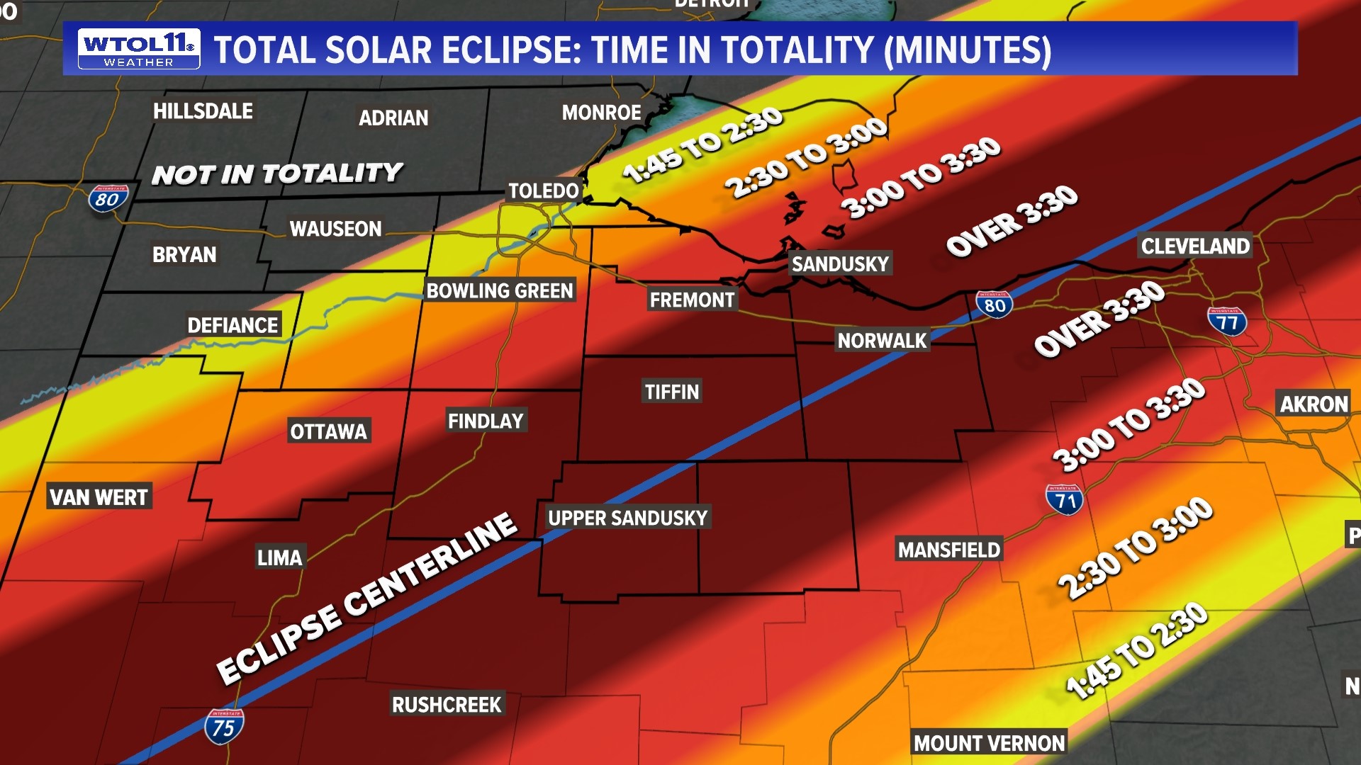 Total solar eclipse 2024: How much totality will Colorado see? | 9news.com
