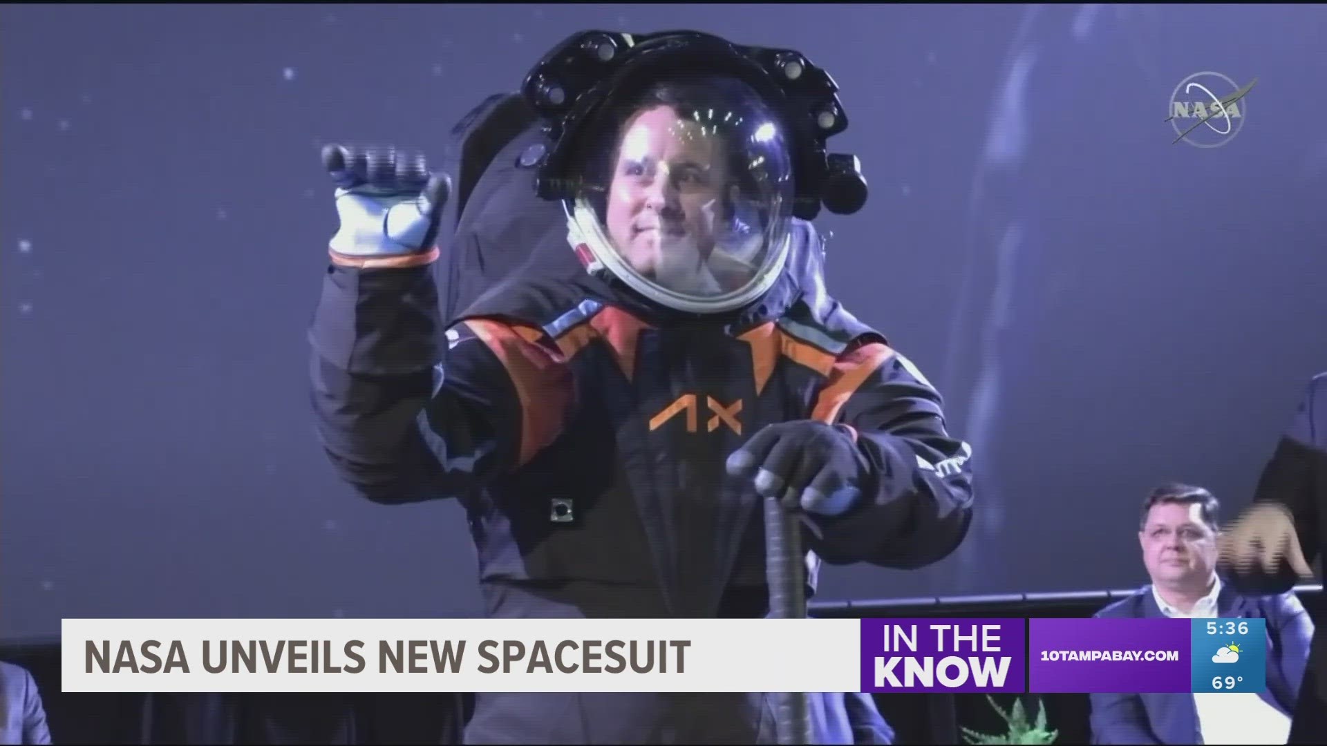 NASA unveils new Artemis moon mission spacesuit | 9news.com