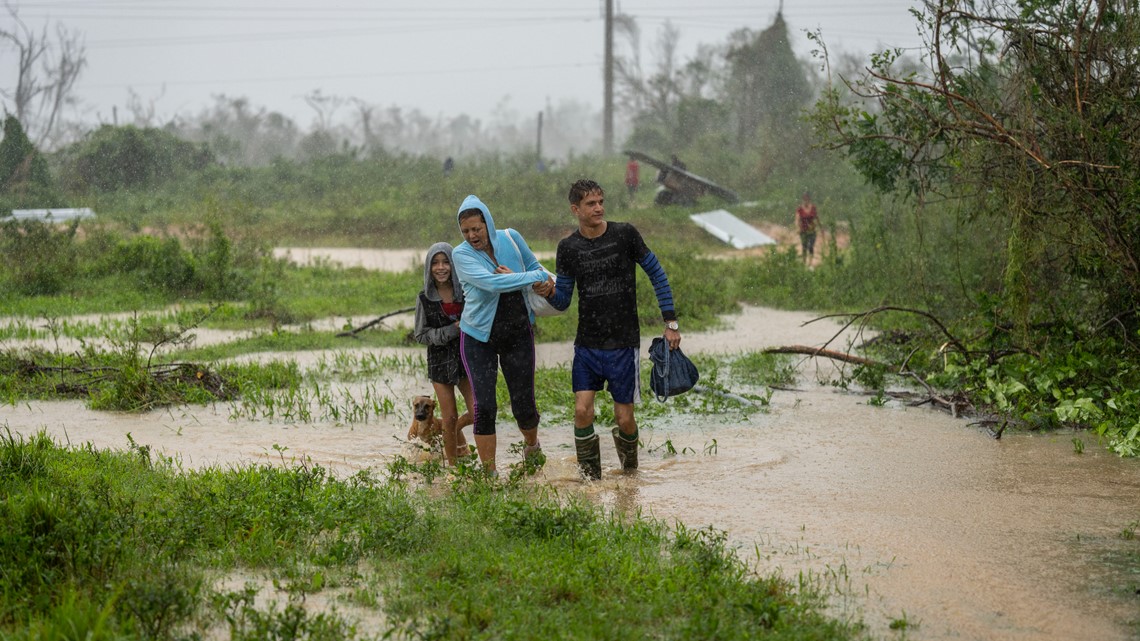 Hurricane Ian: Pictures show damage in western Cuba | 9news.com