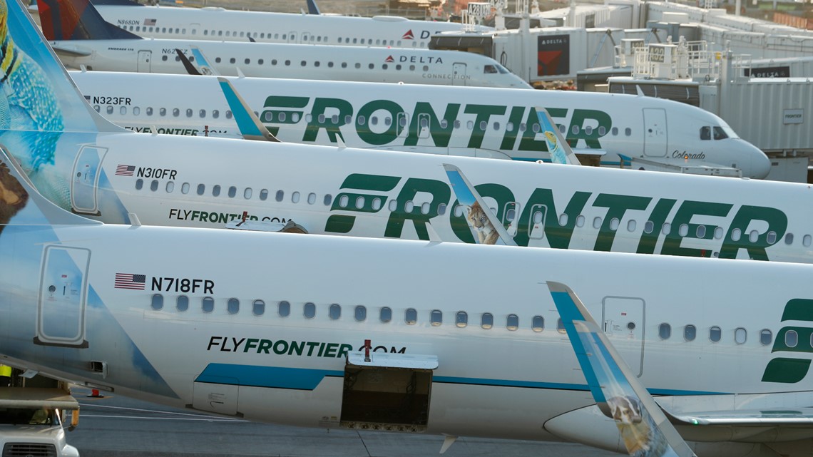 Frontier Airlines proposes merger with Spirit for $3 billion | 9news.com