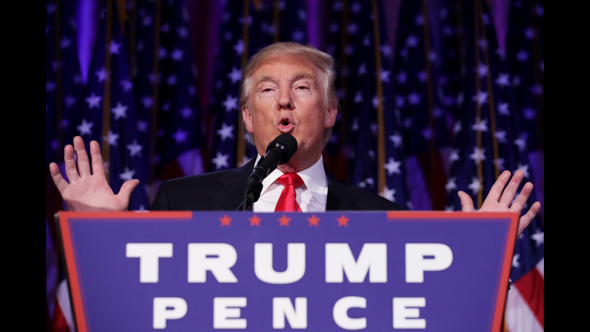 Trump supporters are shooting their guns in the air | 9news.com
