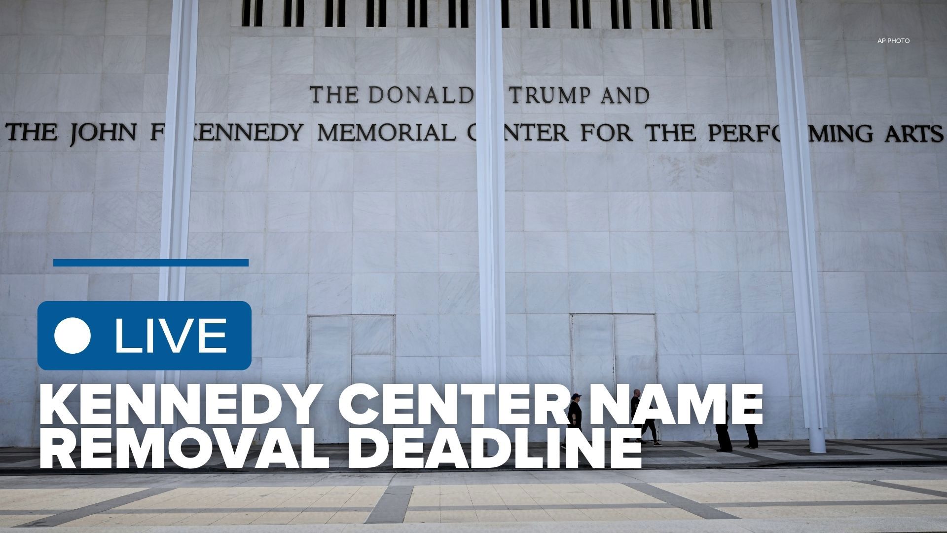 Trump's name poised to be removed from Kennedy Center after judge ...