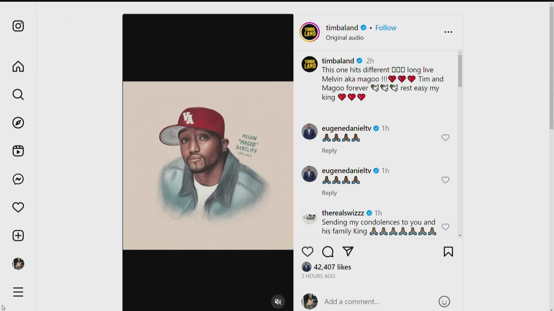 Rapper Magoo dies at 50, Timbaland and other artists say | 9news.com