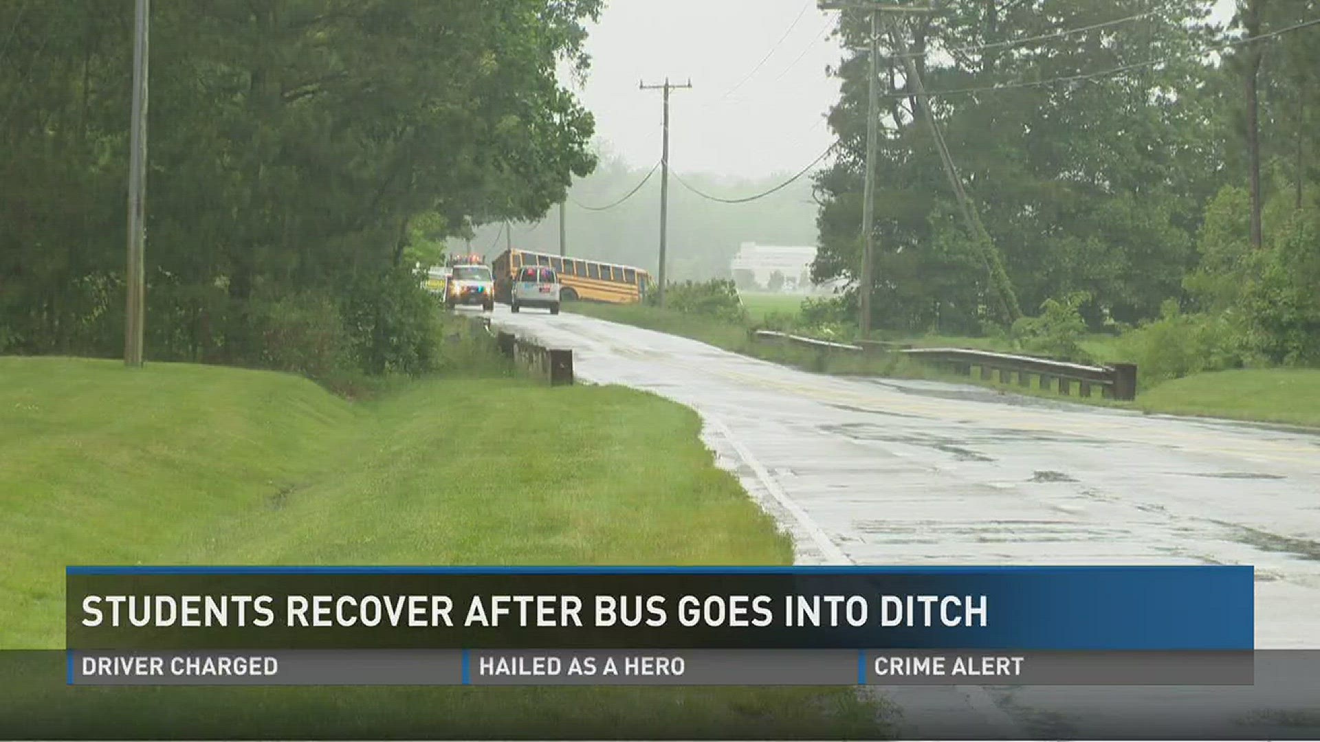 Students recount wreck that put school bus in ditch | 9news.com