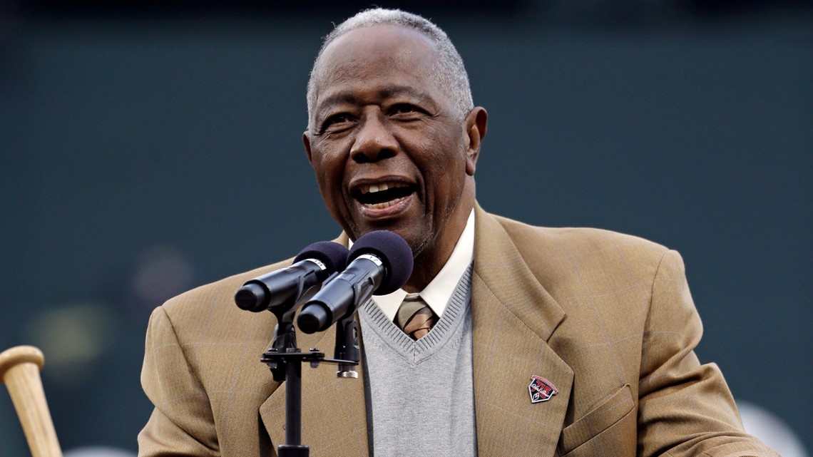 Hank Aaron memorial service Truist Park | 9news.com