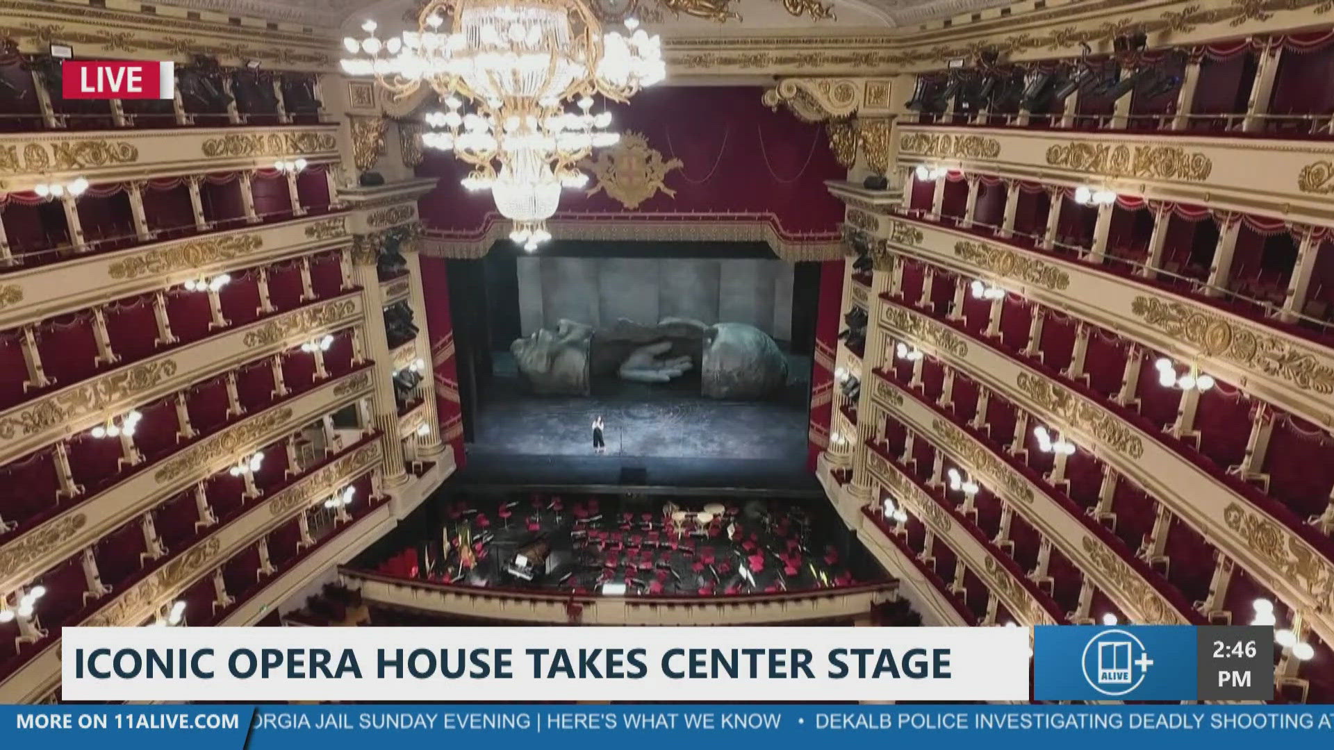 La Scala shines during Winter Olympics, highlighting centuries-old ...