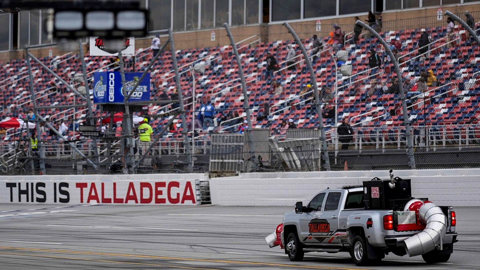 Reddick steals win at Talladega for Michael Jordan as McDowell crashes ...